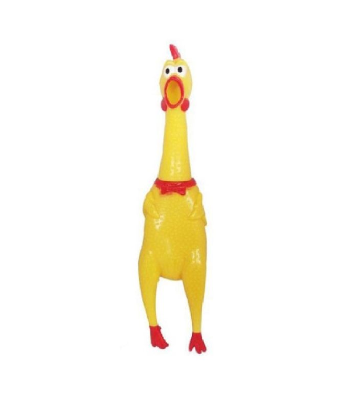 Pollo De Goma De Juguete M – Chimuelo.cl