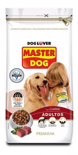 Master Dog Adulto Mediano Y Grande Carne 18 kilos FLX – Chimuelo.cl