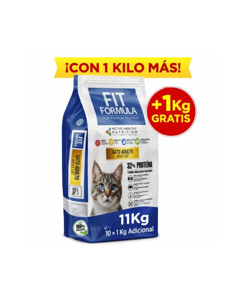 Fit Formula Para Gato 10+1Kg (Hasta Agotar Stock) - Chimuelo.cl