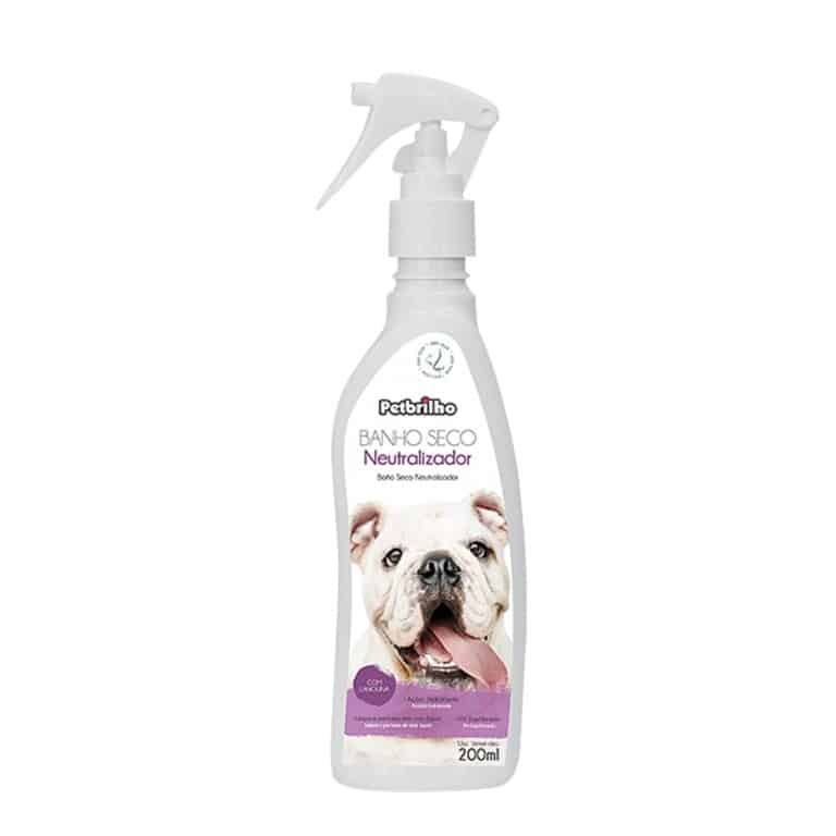 Shampoo Seco En Spray Sin Enjuague 200Ml Petbrill - Chimuelo.cl